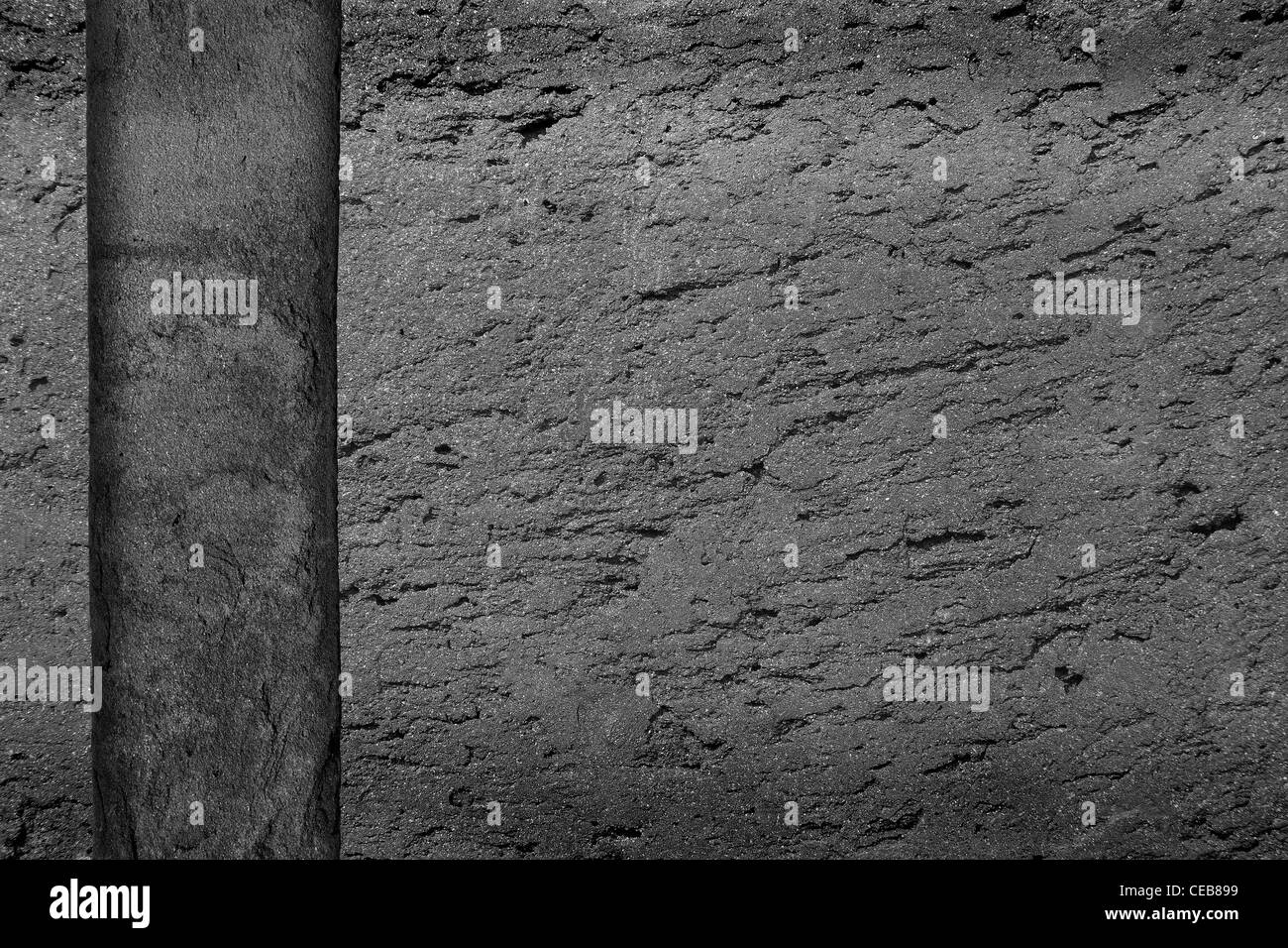 black and white background with vertical column on the left side Stock ...