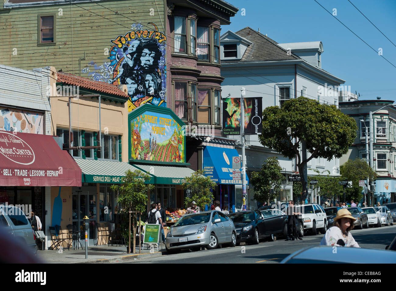 The haight ashbury district hi-res stock photography and images - Alamy