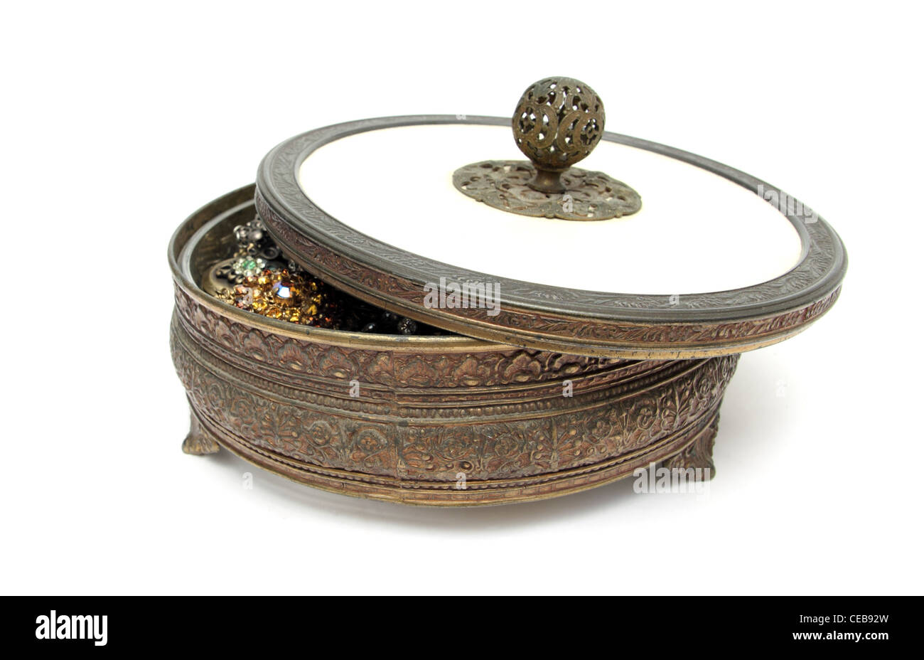 old jewel box Stock Photo - Alamy
