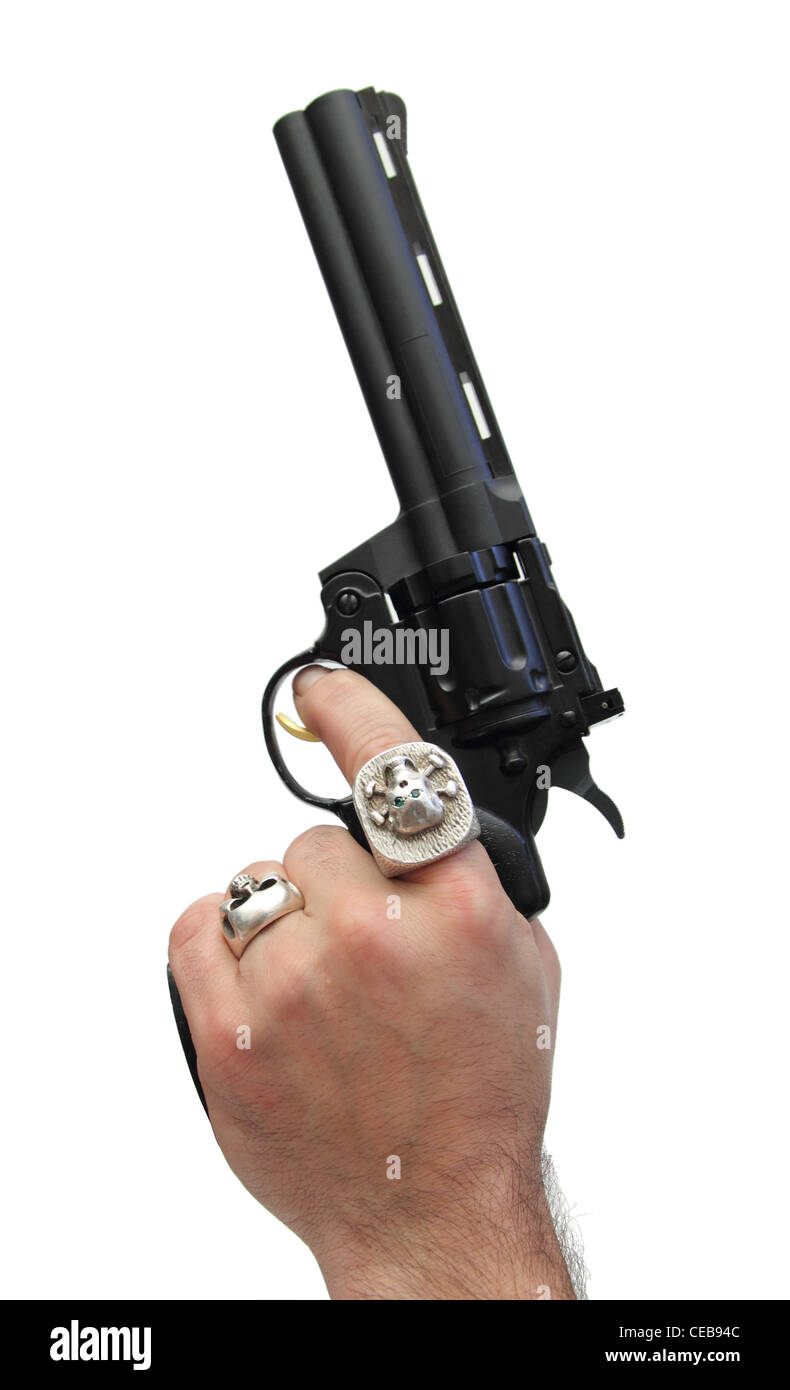 Hand gun hi-res stock photography and images - Alamy