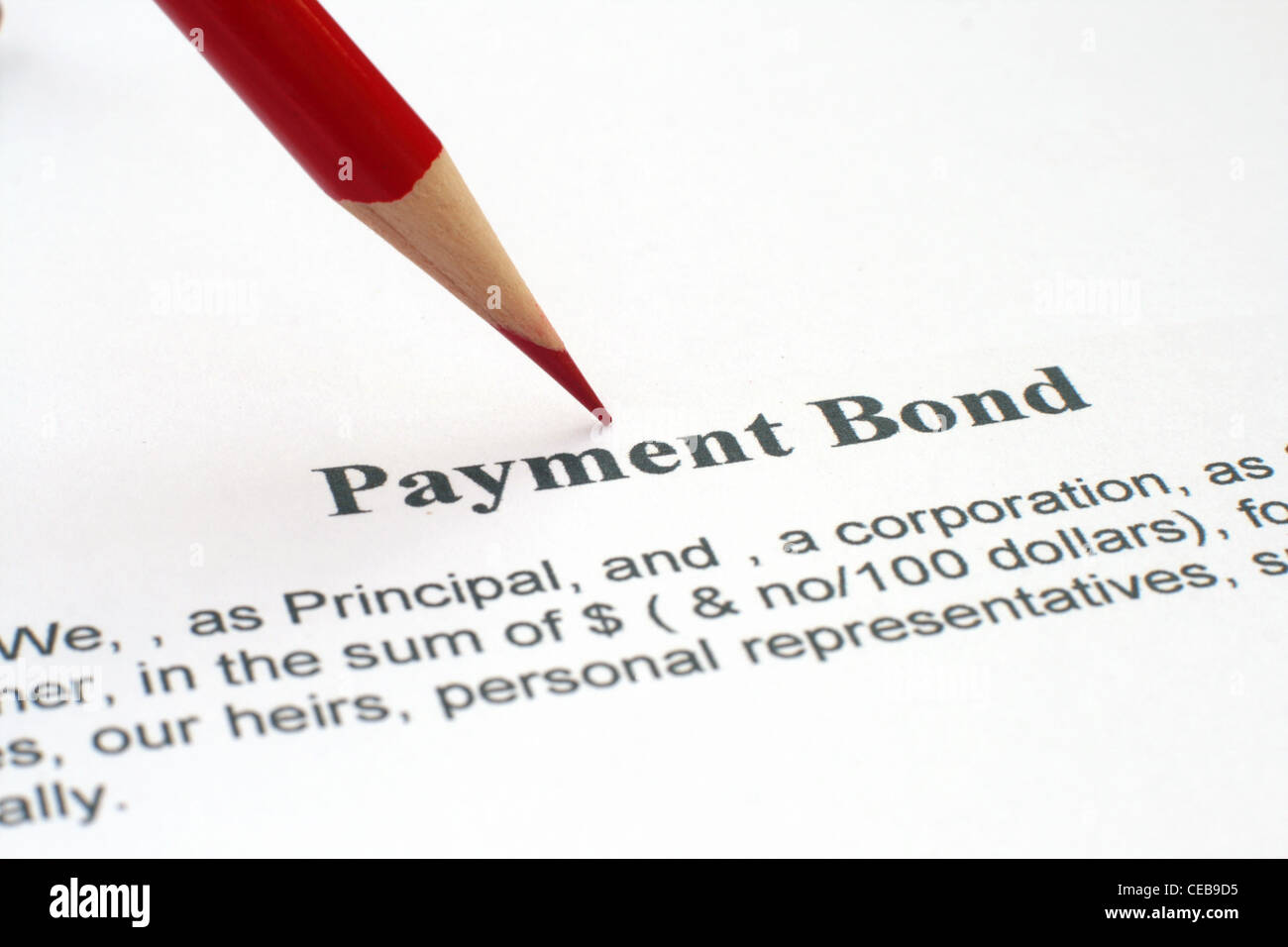 Bond payable hi-res stock photography and images - Alamy