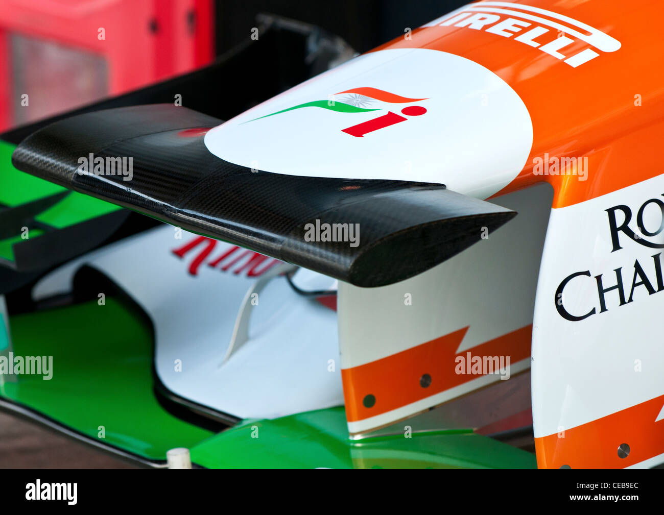 F1 car f1 team force india formula 1 nose hi-res stock photography and ...