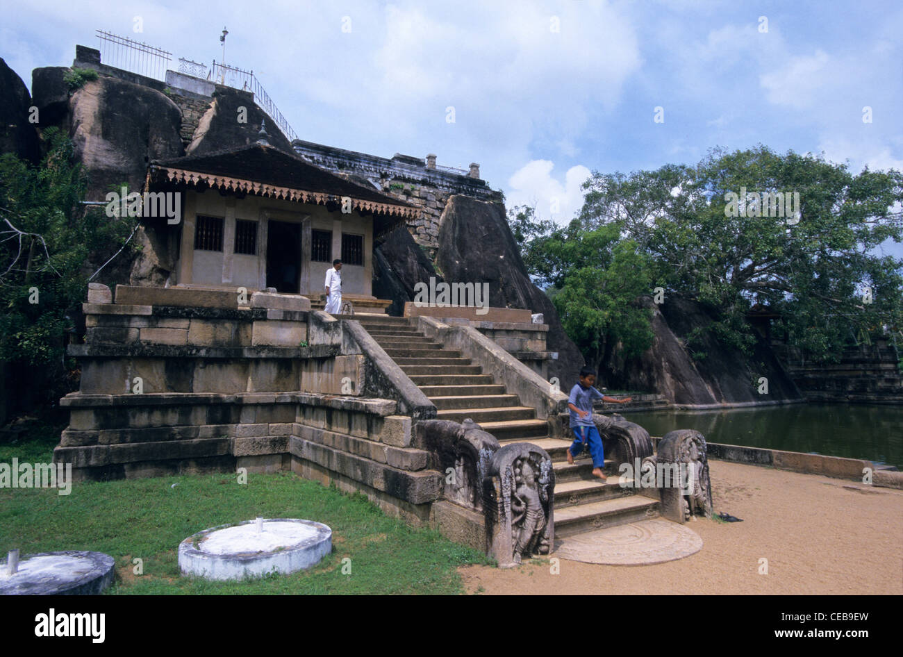 Isurumuniya Vihara Temple, Anuradhapura, Sri Lanka Stock Photo - Alamy