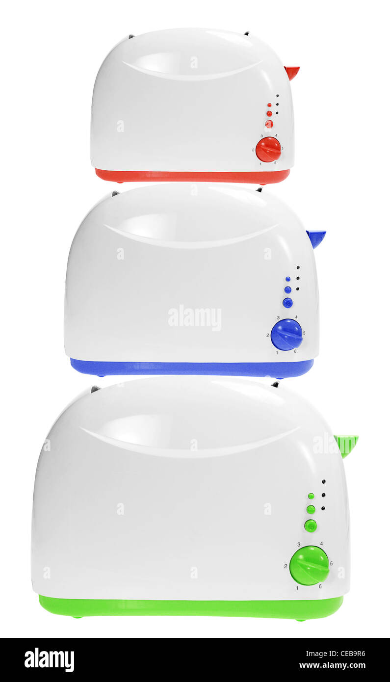 Stack of Toasters Stock Photo - Alamy