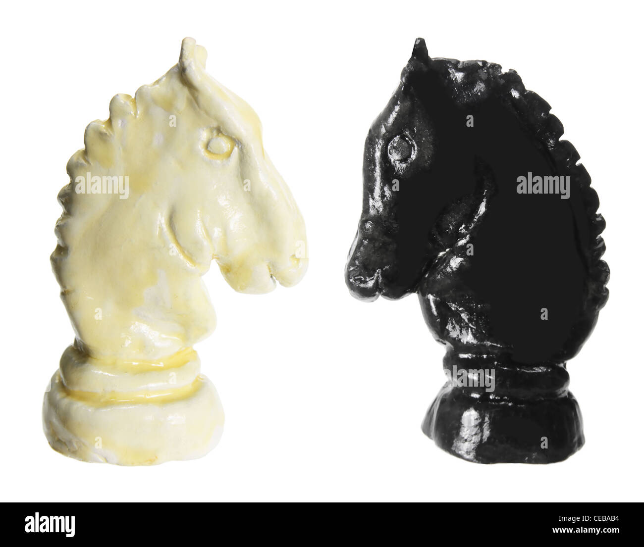 Knight Chess Pieces Stock Photo - Alamy