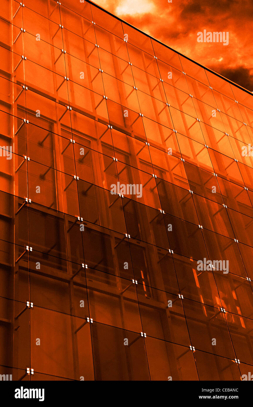 modern glass building Stock Photo - Alamy