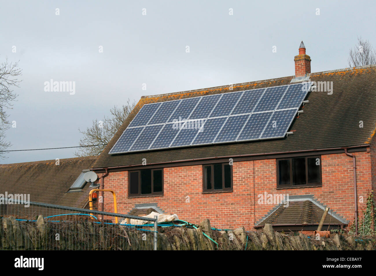 Solar power panels Stock Photo - Alamy