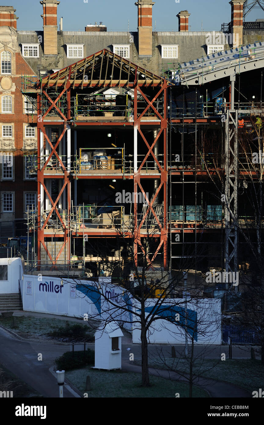 construction site york city council headquarters office block york ...