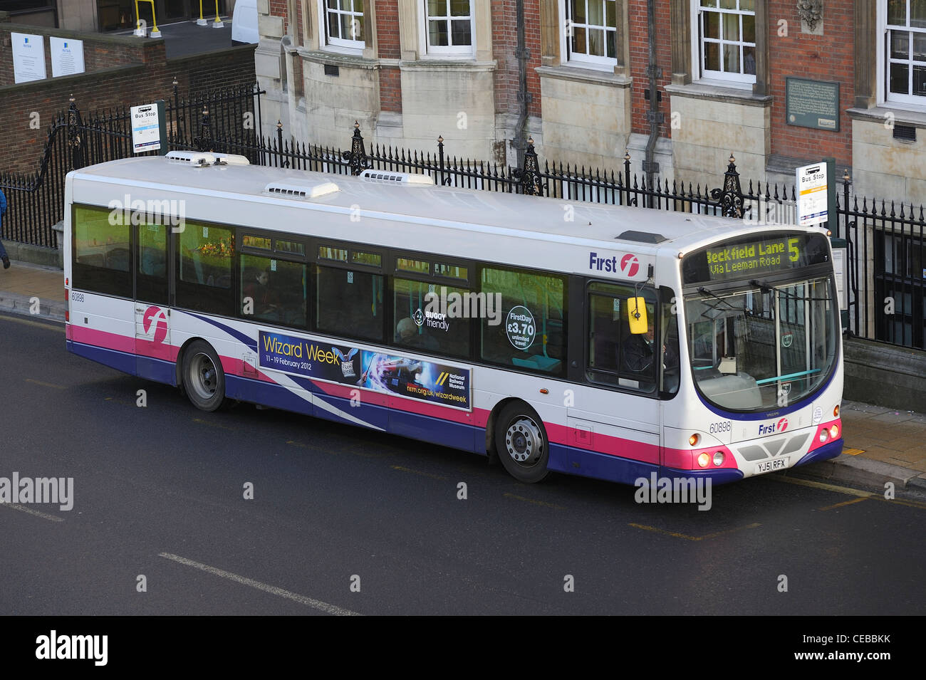 Single decker first bus hi-res stock photography and images - Alamy