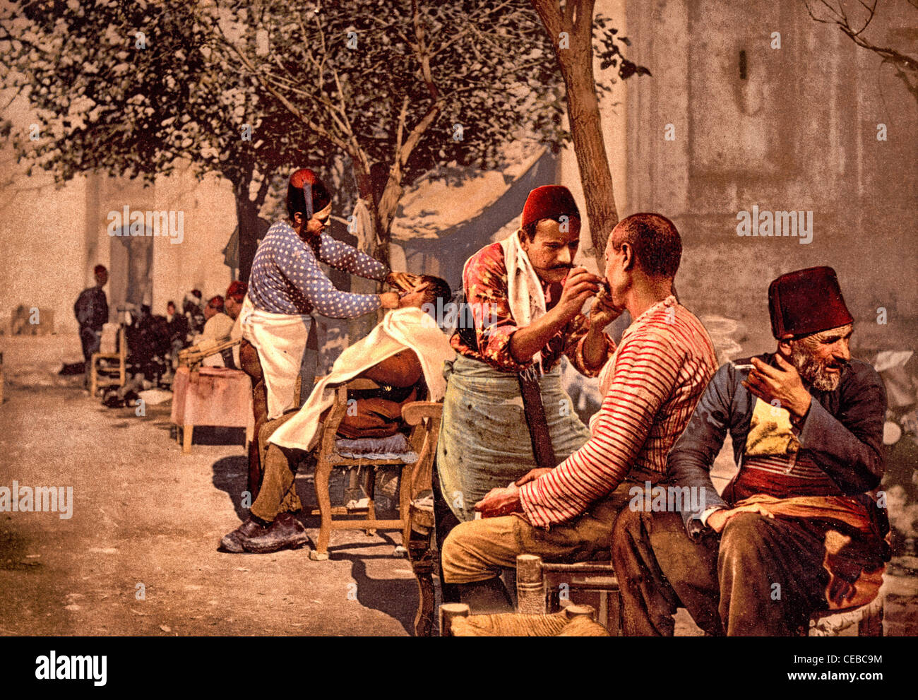 Istanbul turkish barbers hi-res stock photography and images - Alamy
