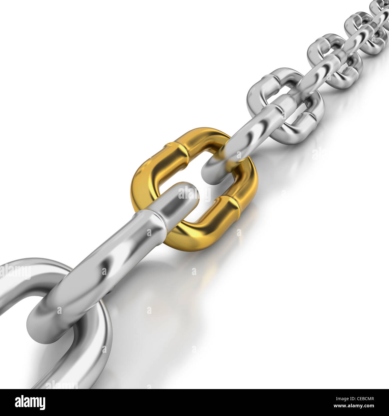 Gold chain links hi-res stock photography and images - Alamy