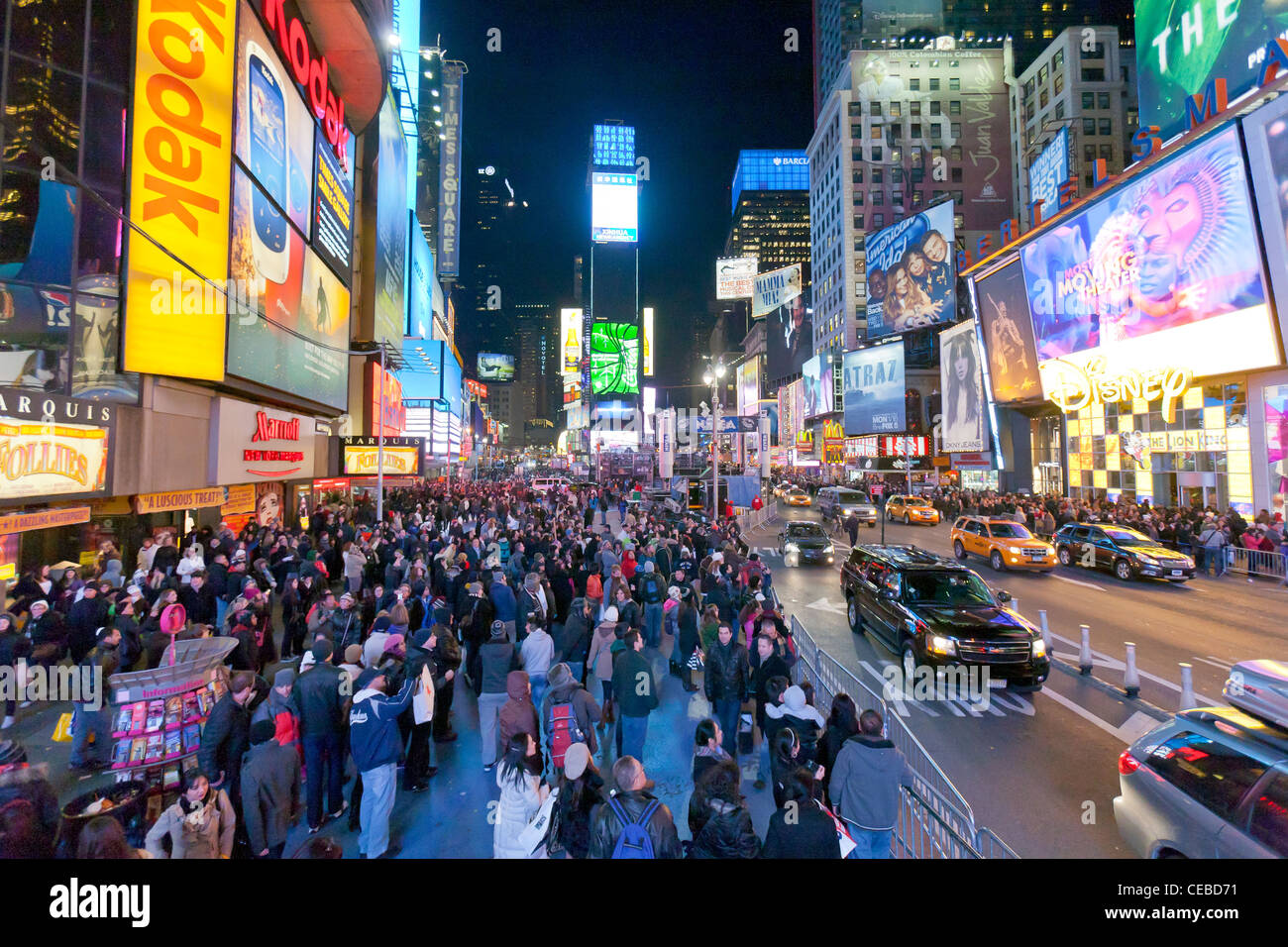 Times square neon lights hi-res stock photography and images - Alamy