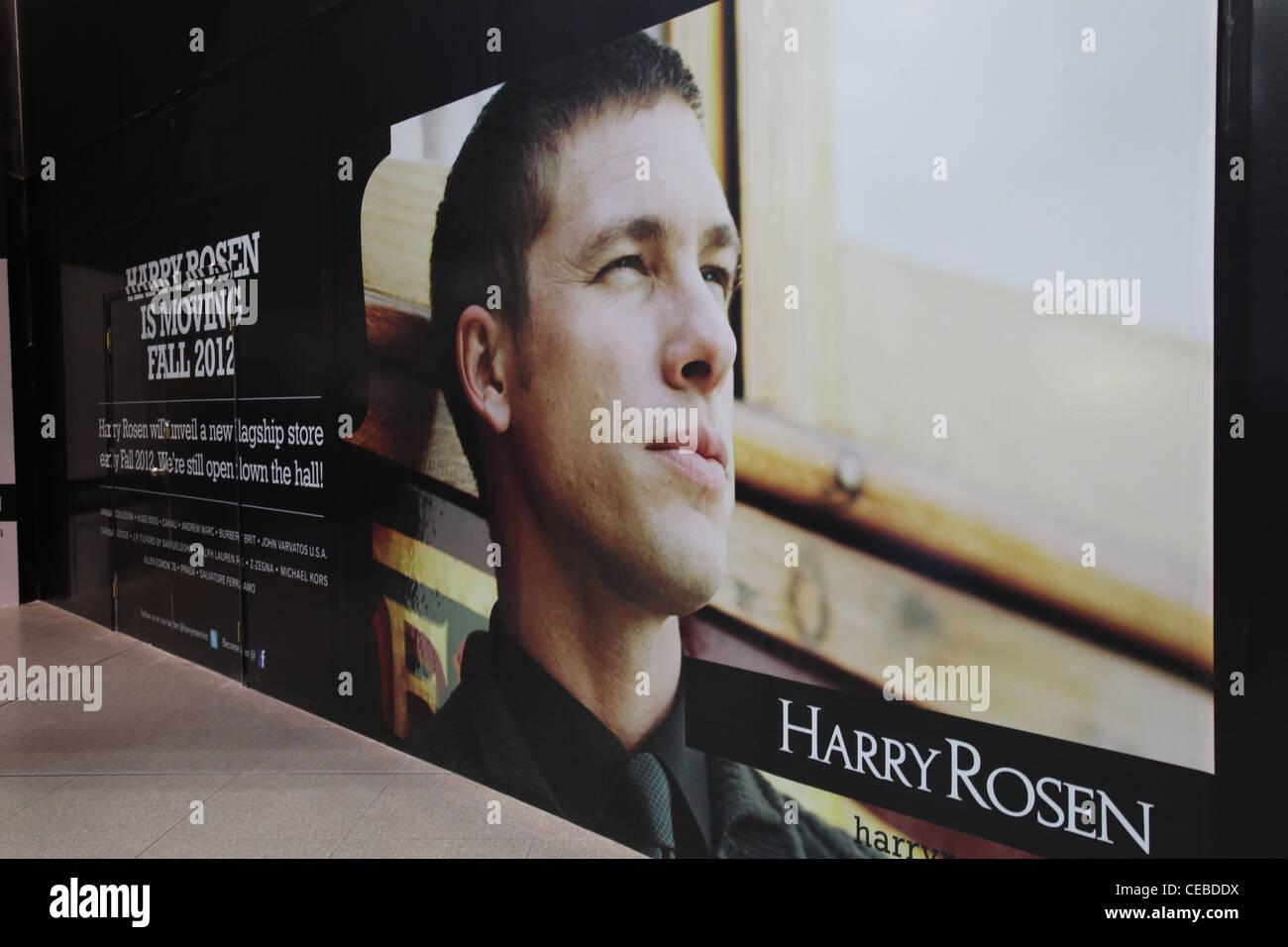 Harry rosen toronto hi-res stock photography and images - Alamy