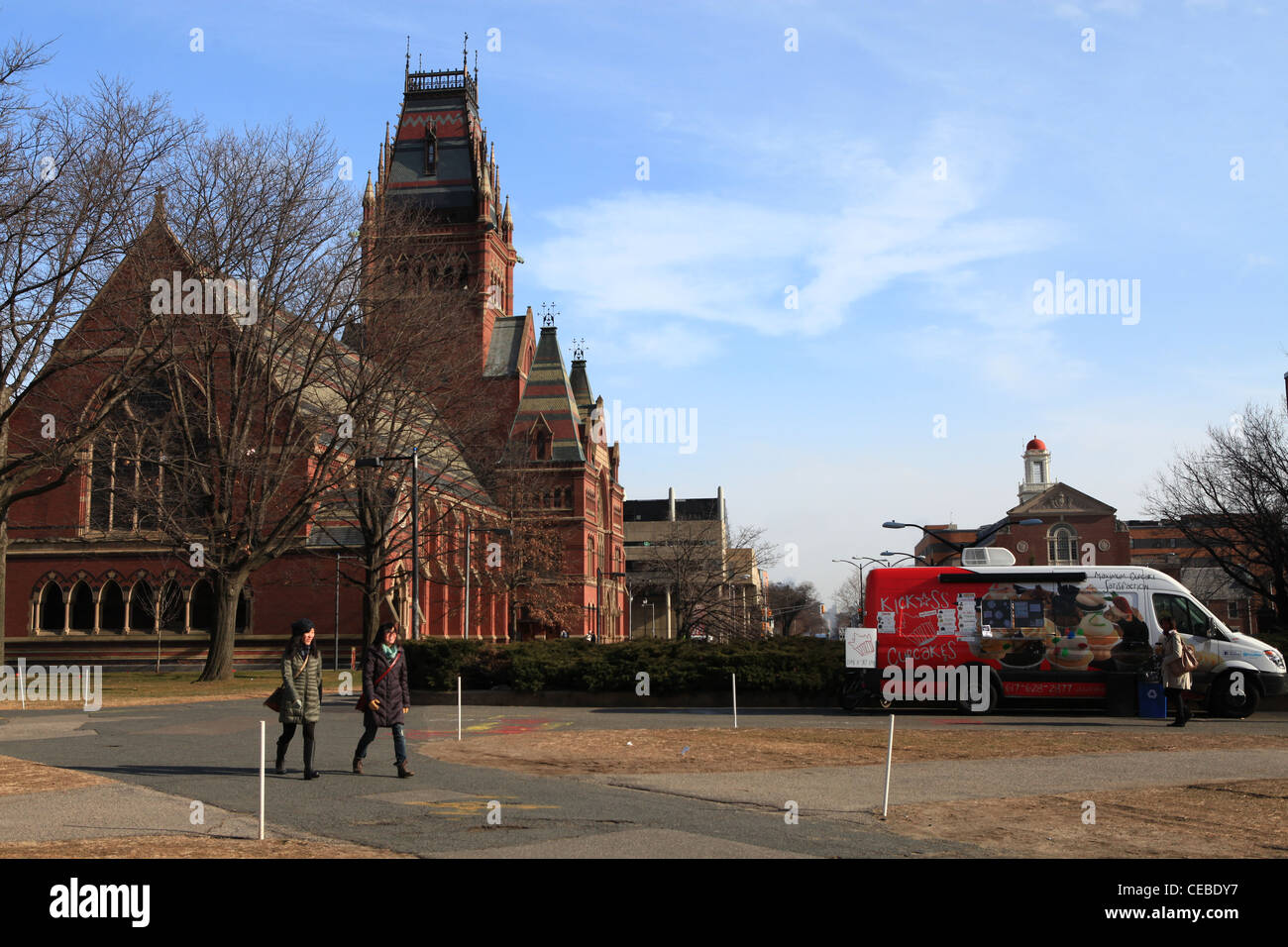 Harvard University Memorial hall Stock Photo - Alamy