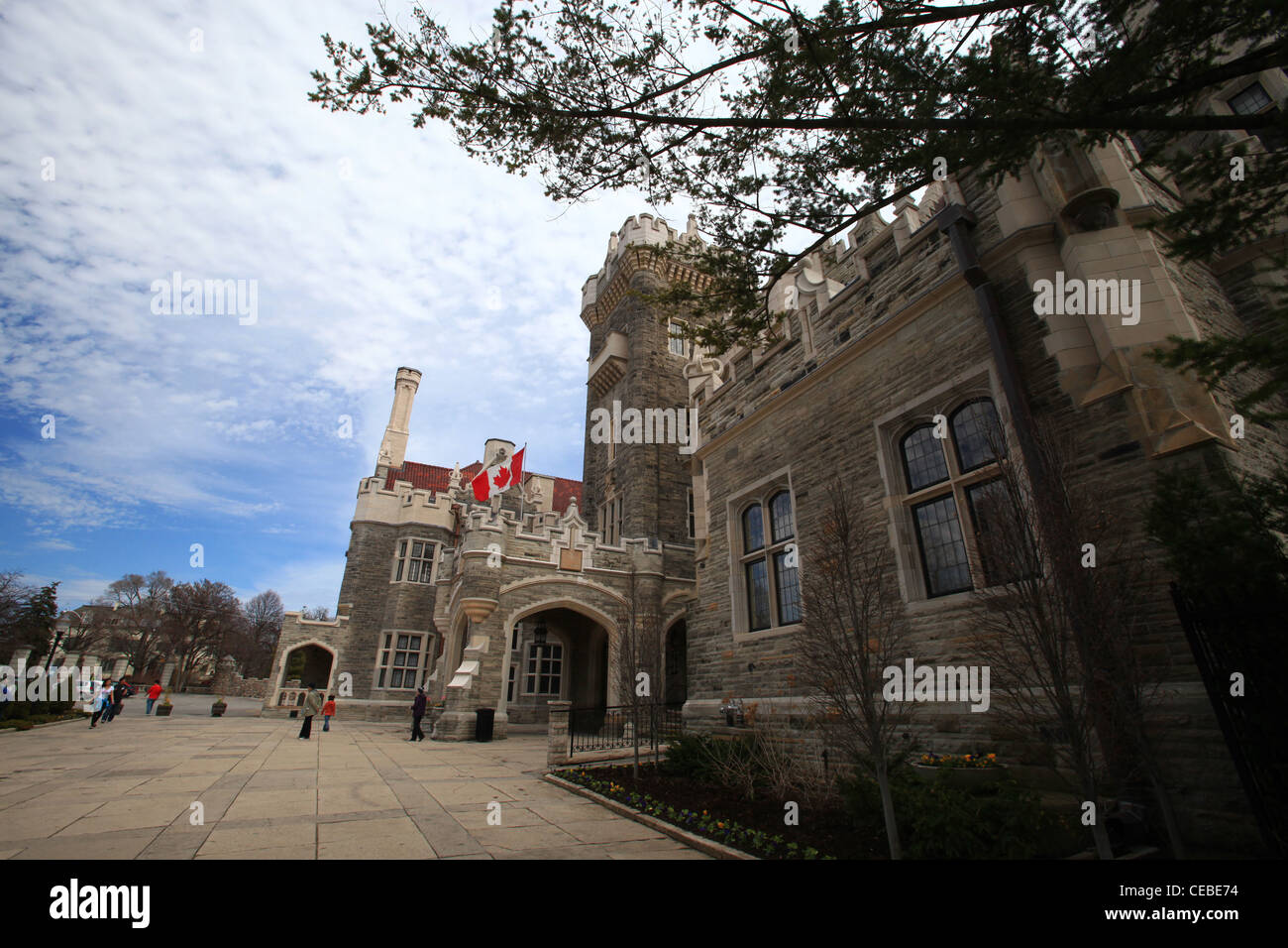 Casa Loma castle in Toronto, Ontario, Canada Stock Photo - Alamy