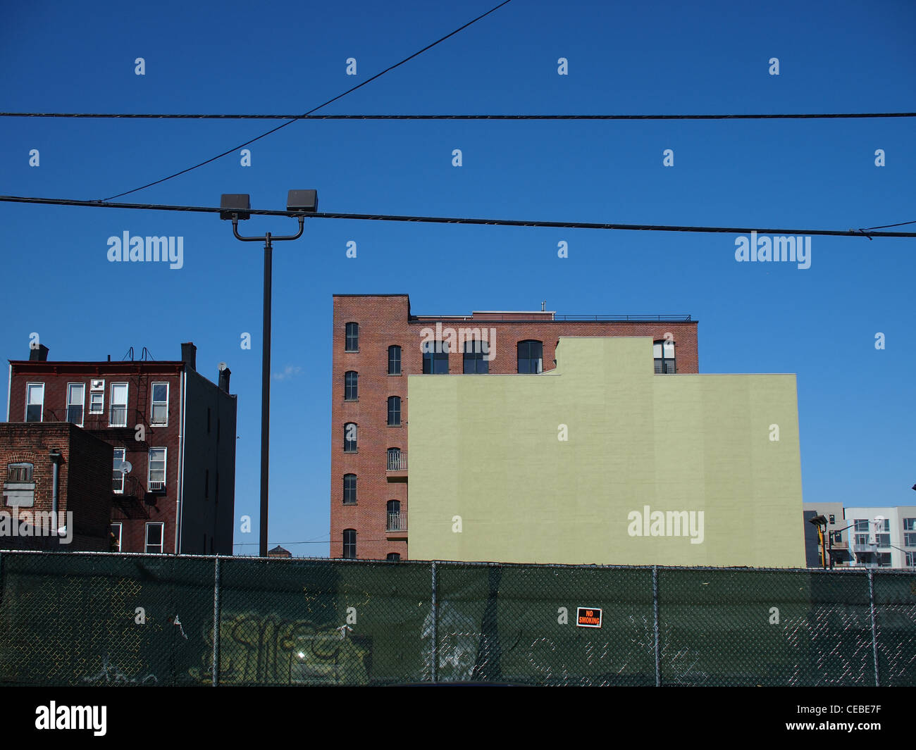 Abstract of building facades, Brooklyn, New York Stock Photo - Alamy