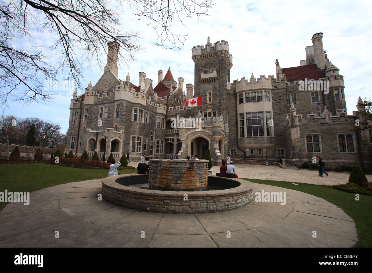 Casa Loma castle in Toronto, Ontario, Canada Stock Photo - Alamy