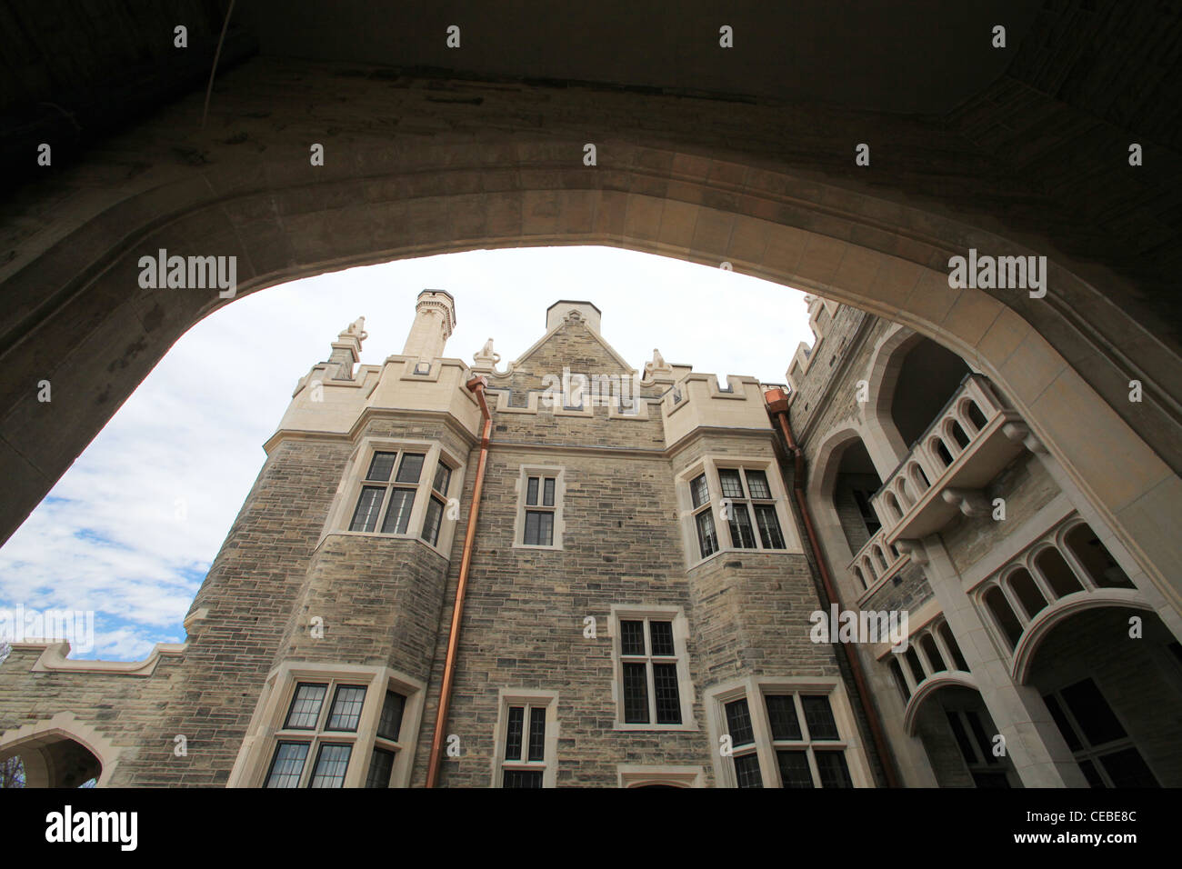 Casa Loma castle in Toronto, Ontario, Canada Stock Photo - Alamy