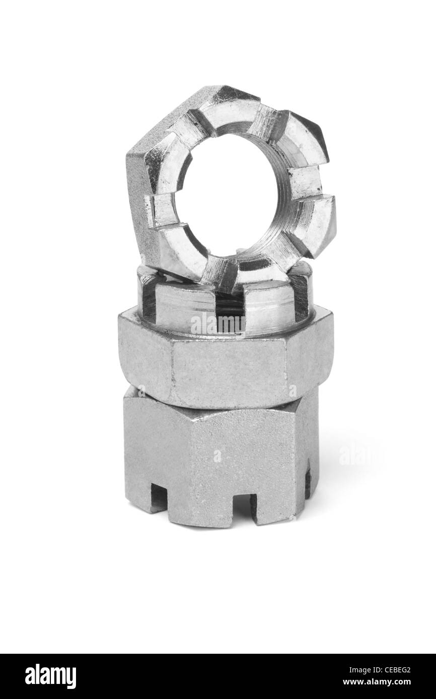 Hexagonal nuts hi-res stock photography and images - Alamy