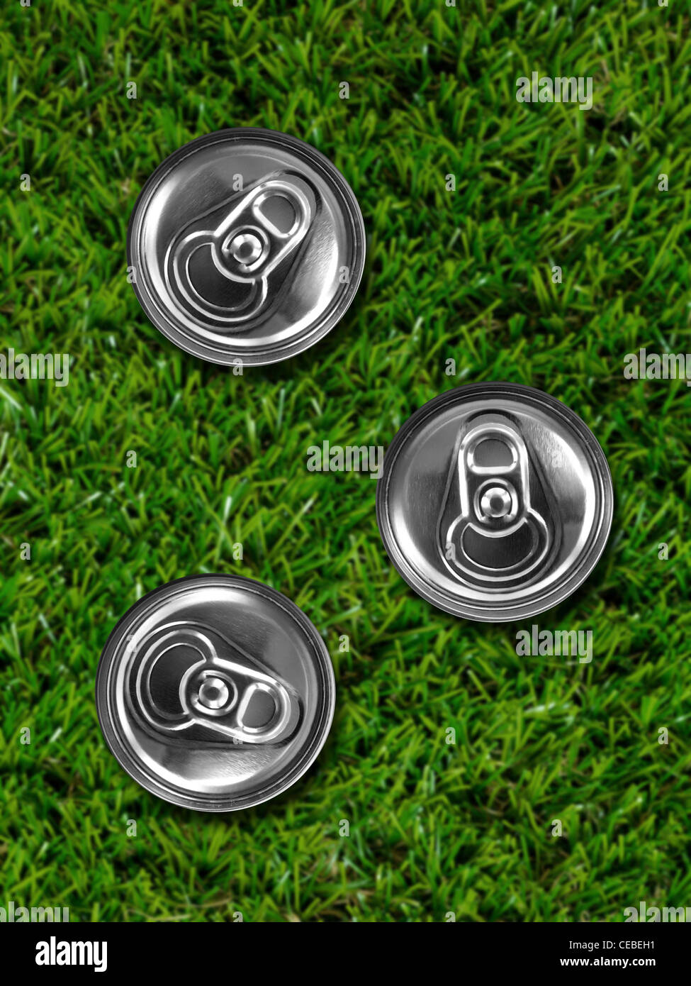 An aluminum can top isolated against a white background Stock Photo - Alamy