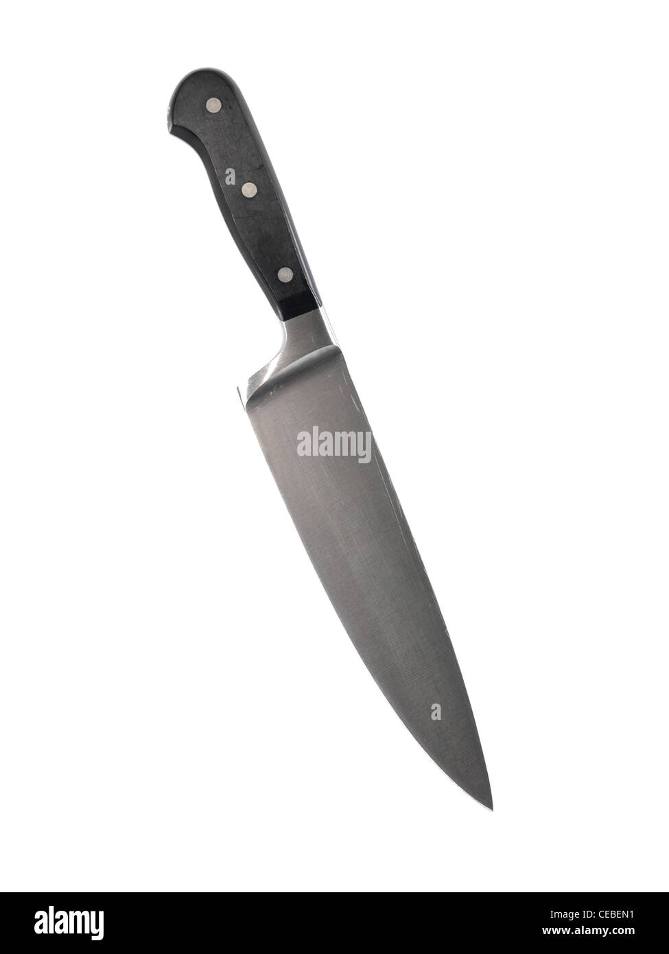 A chiefs large kitchen metal carving knife Stock Photo - Alamy