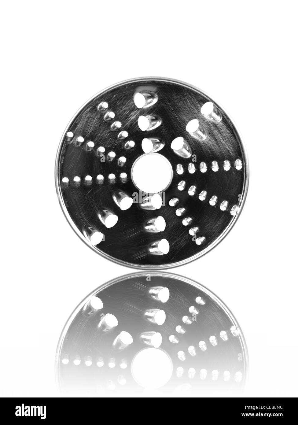 A circular blade isolated against a white background Stock Photo - Alamy