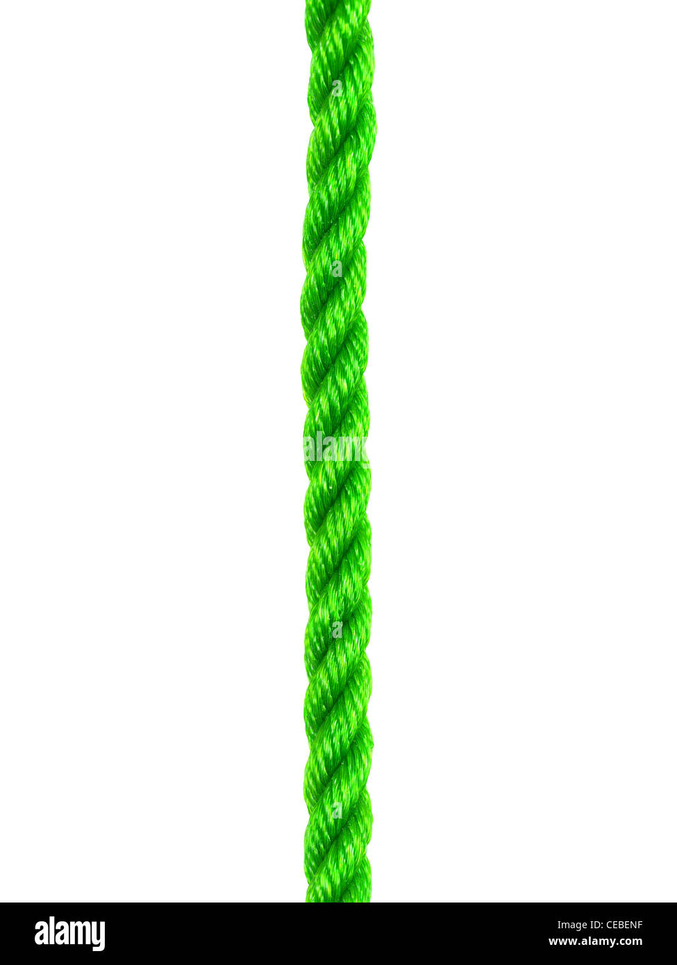 Pieces of rope isolated against a white background Stock Photo - Alamy