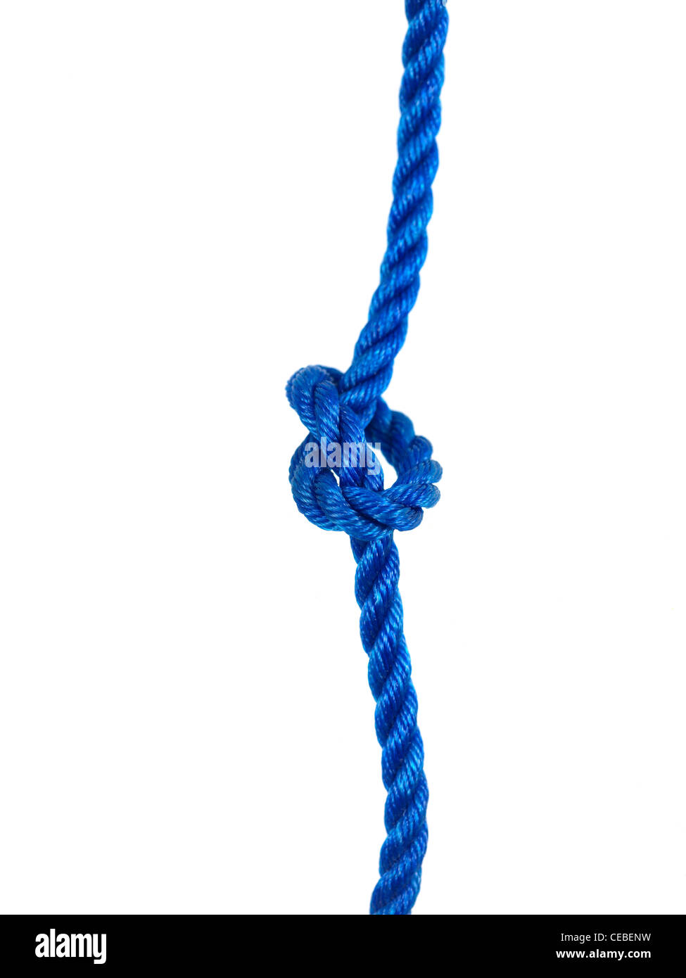 Pieces of rope isolated against a white background Stock Photo - Alamy