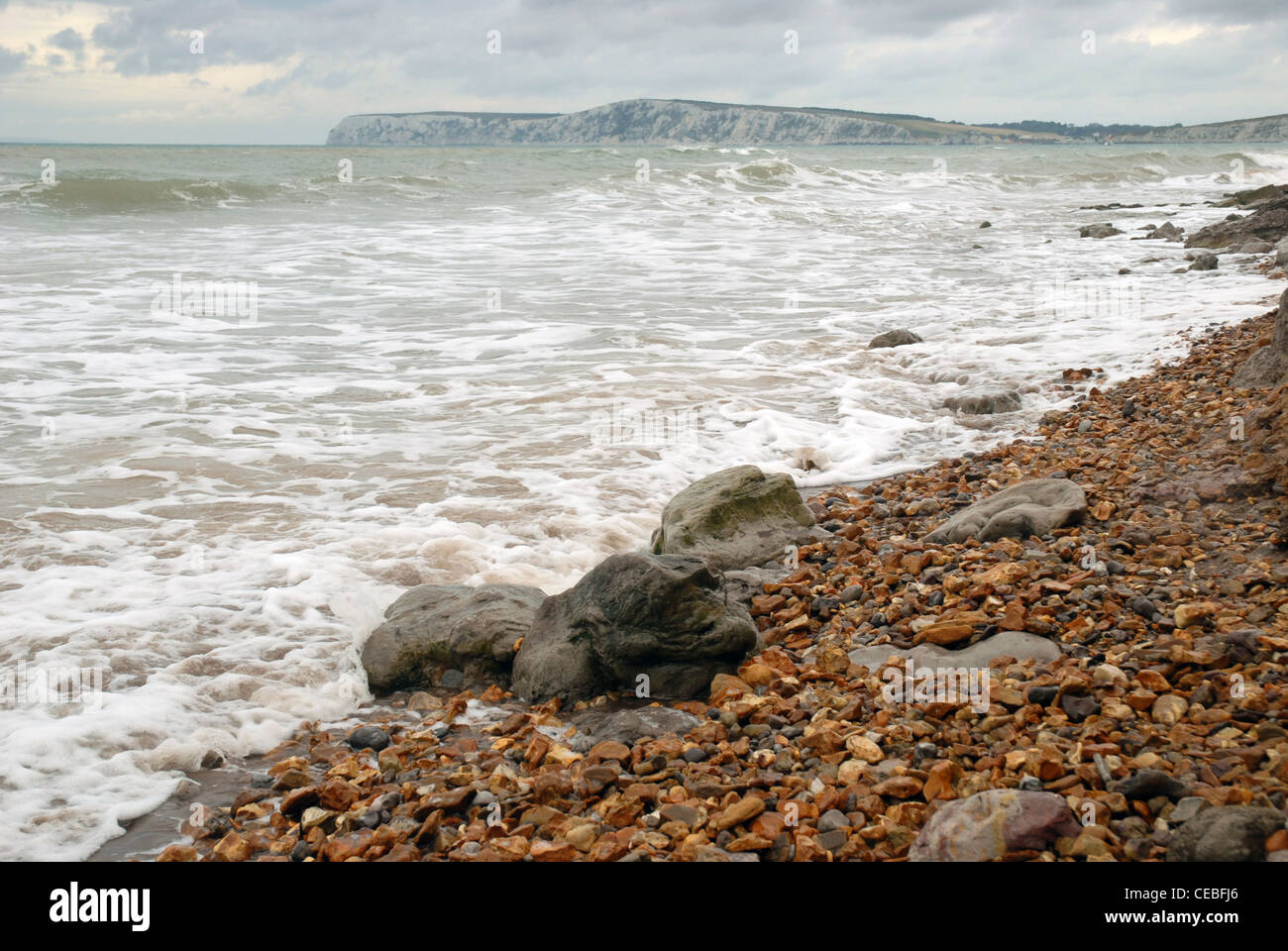Compton Bay Isle of Wight, Hampshire, England Stock Photo - Alamy