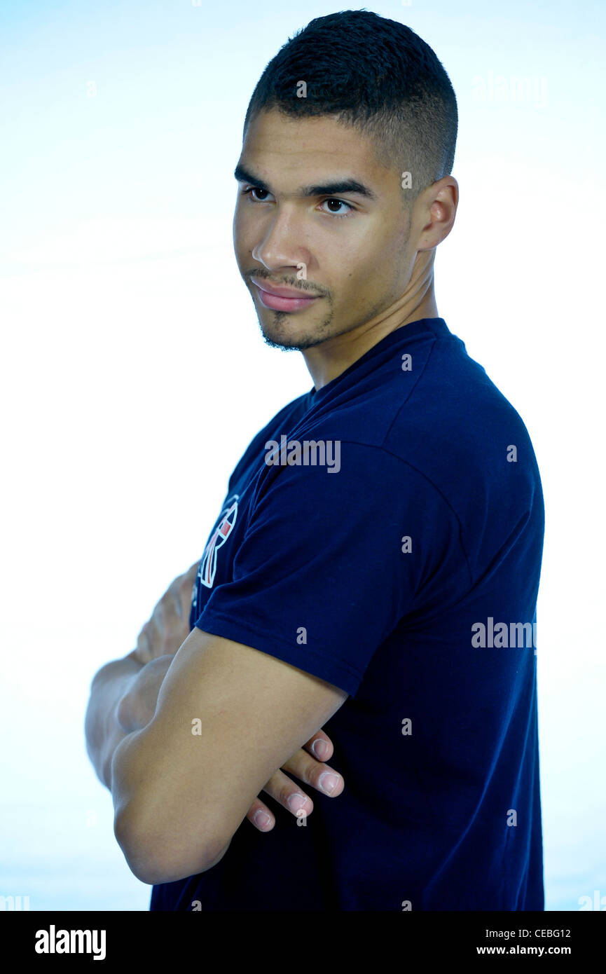 Louis Smith Great Britain Squad Gymnast pictured training with the ...
