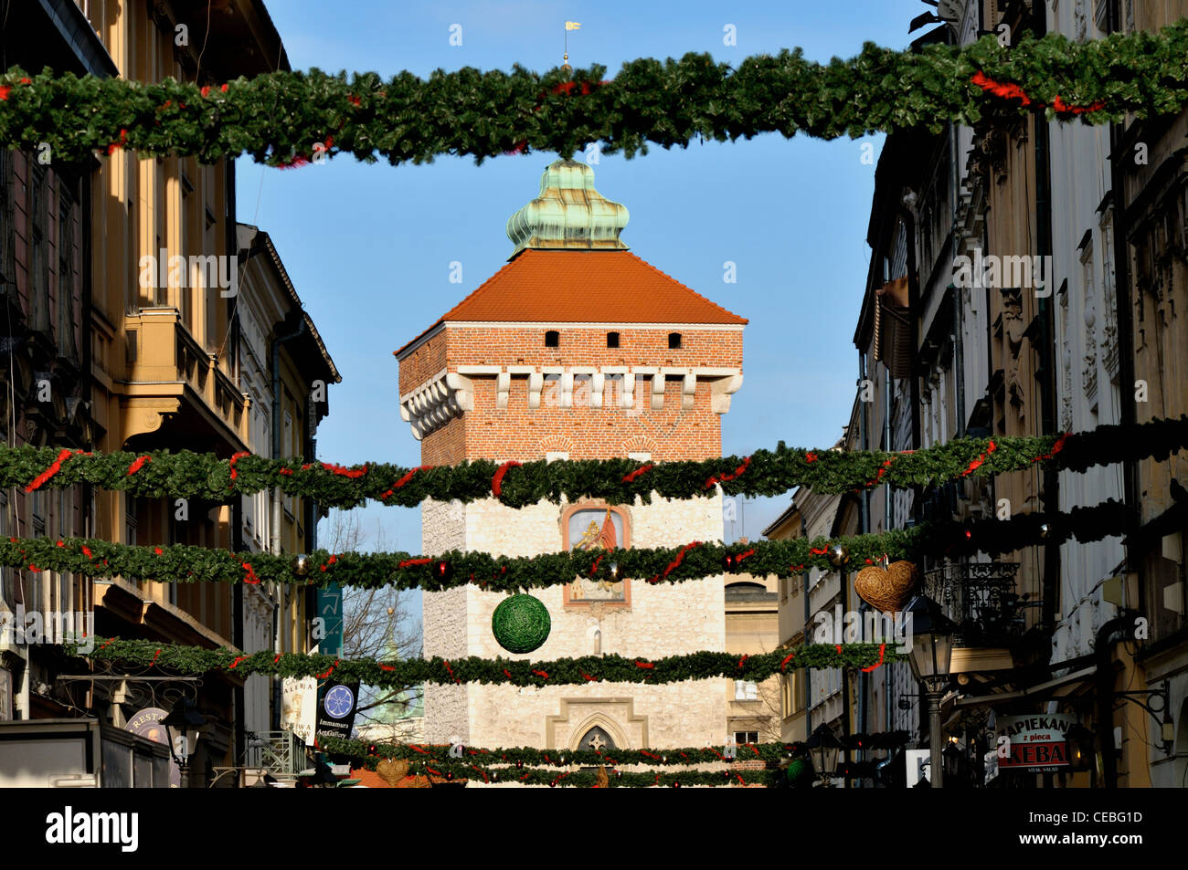 Architecture and old buildings in the city of Krakow Stock Photo - Alamy