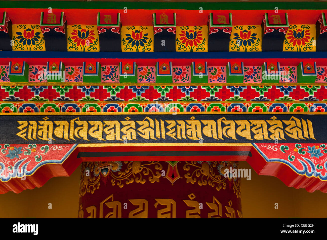 India, Arunachal Pradesh, Bomdila Gompa, new Mahayana Buddhism ...