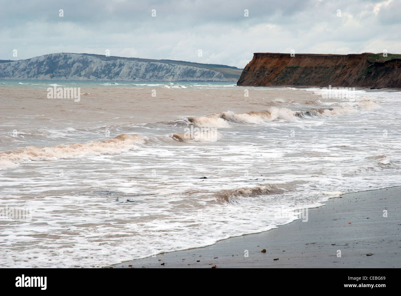 Compton Bay Isle of Wight, Hampshire, England Stock Photo - Alamy