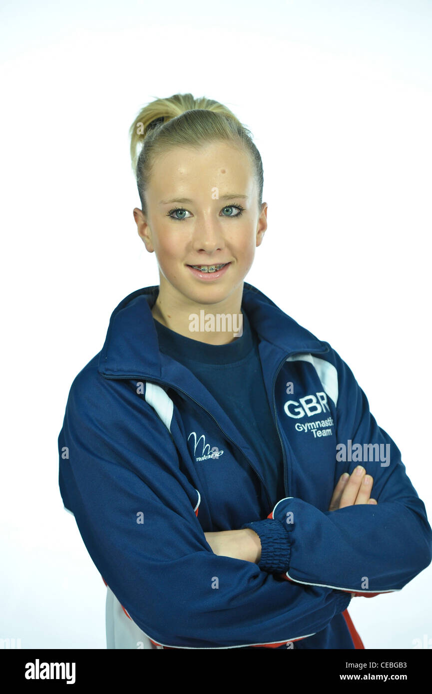 Laura Edwards Great Britain Squad Gymnast pictured training with the ...