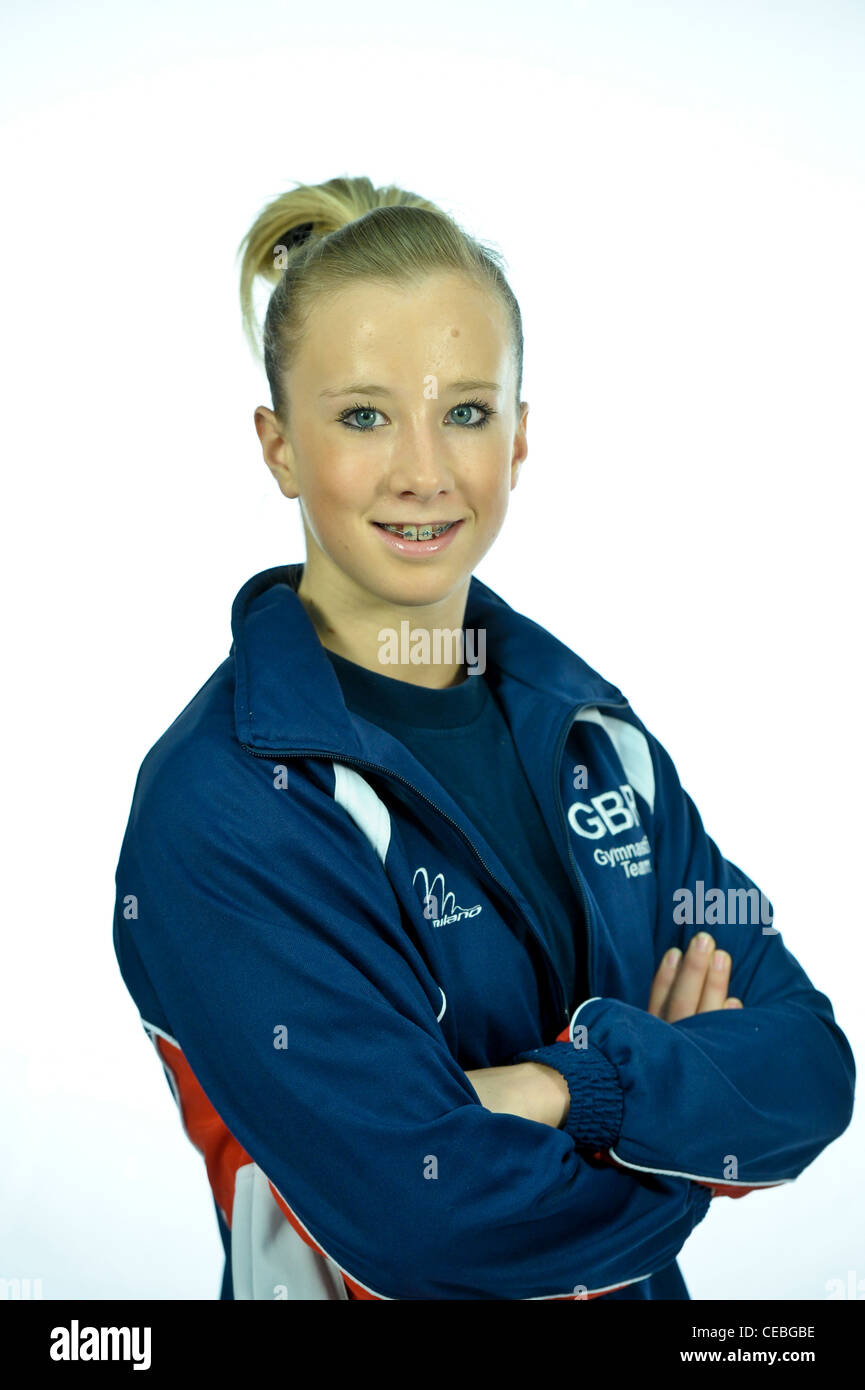 Laura Edwards Great Britain Squad Gymnast pictured training with the ...
