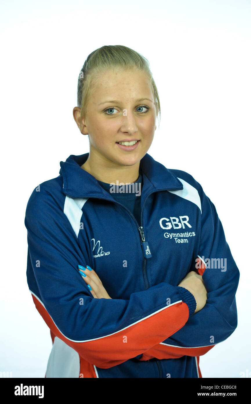 Jocelyn Hunt Great Britain Squad Gymnast pictured training with the ...