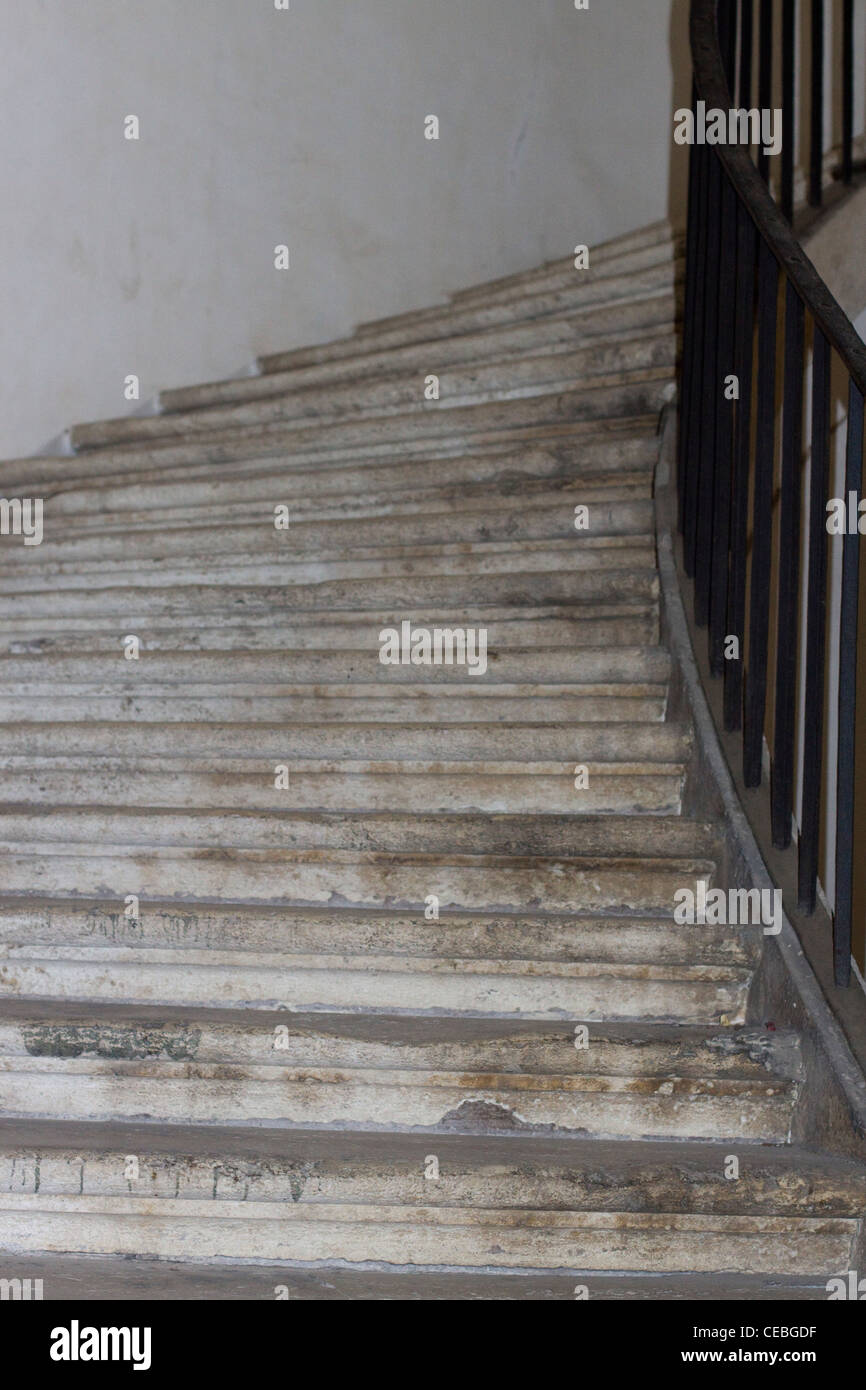 Staircase steep european hi-res stock photography and images - Alamy