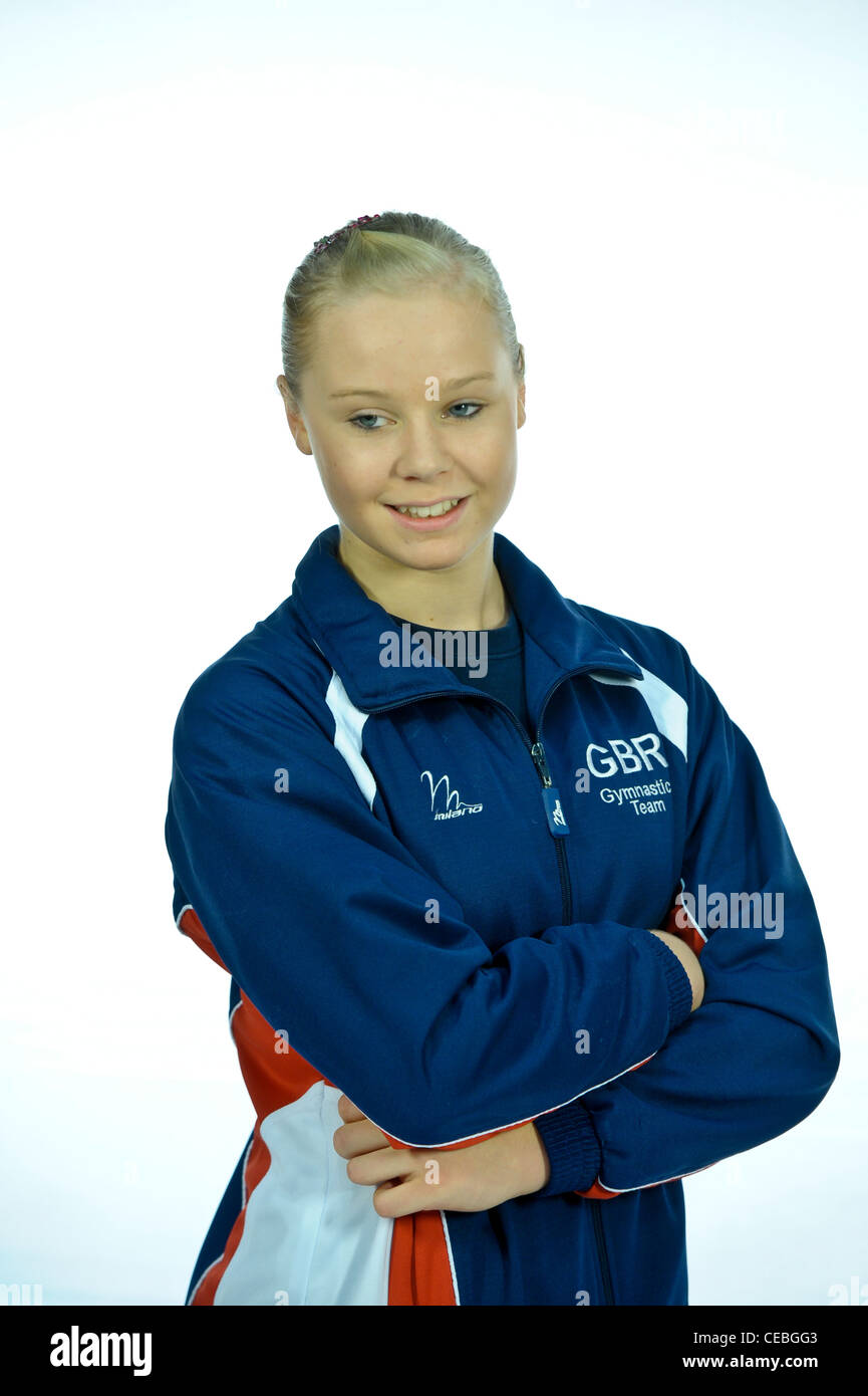 Elizabeth Beddoe Great Britain Squad Gymnast pictured training with the ...