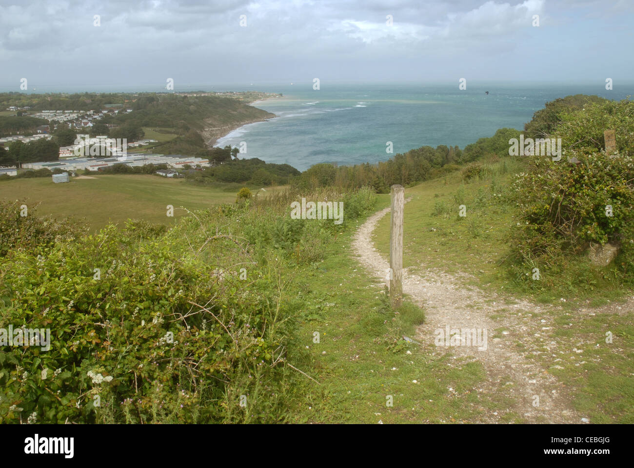 Culver Down Isle of Wight England Stock Photo - Alamy
