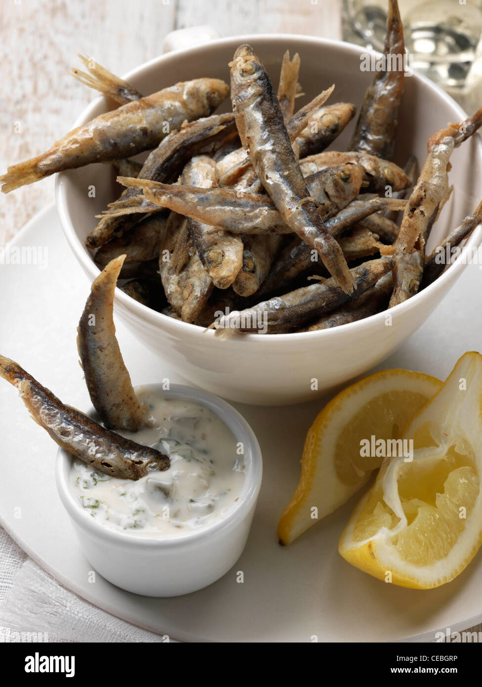 Whitebait fish hi-res stock photography and images - Alamy