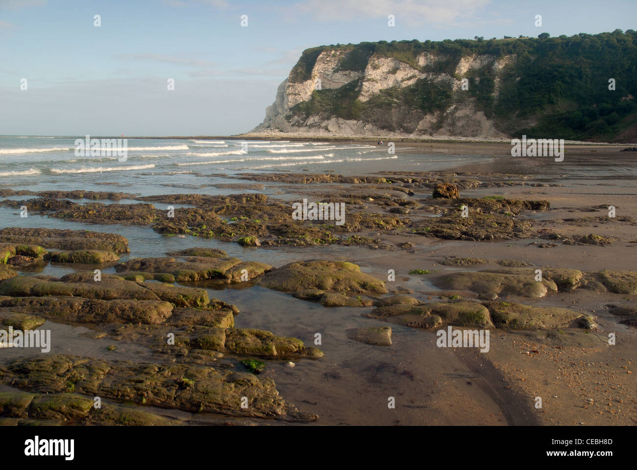Whitecliff Bay Isle of Wight, Hampshire, England Stock Photo - Alamy