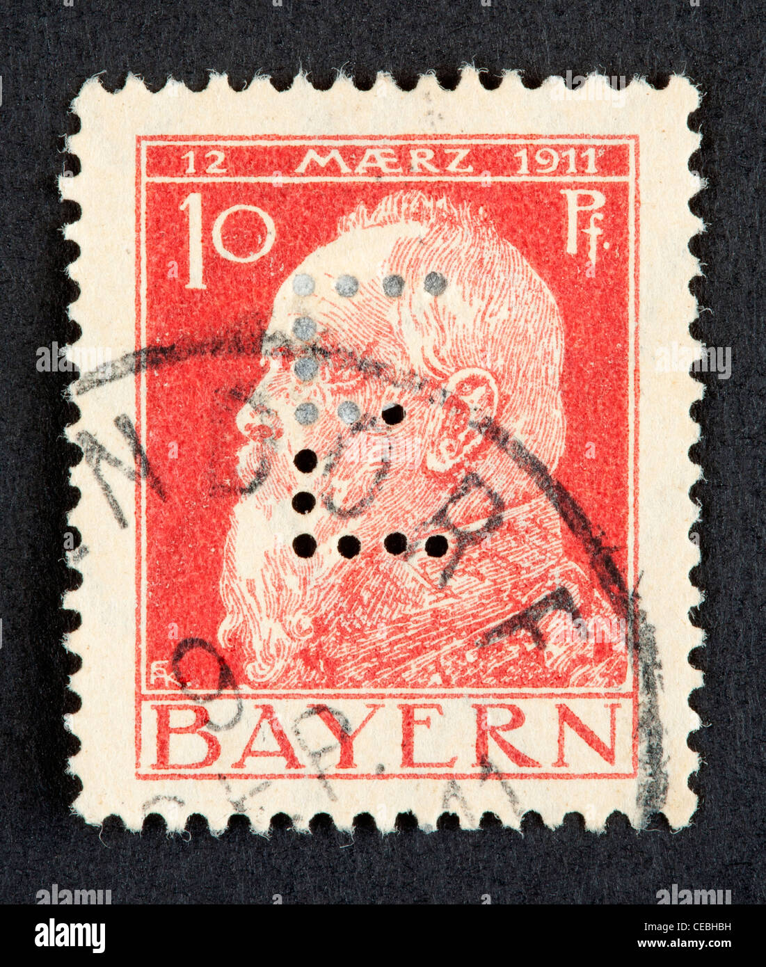 German postage stamp Stock Photo - Alamy