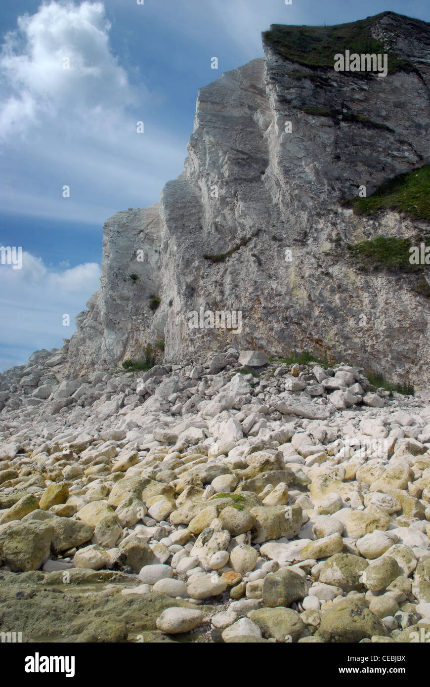 Whitecliff Bay Isle of Wight, Hampshire, England Stock Photo - Alamy