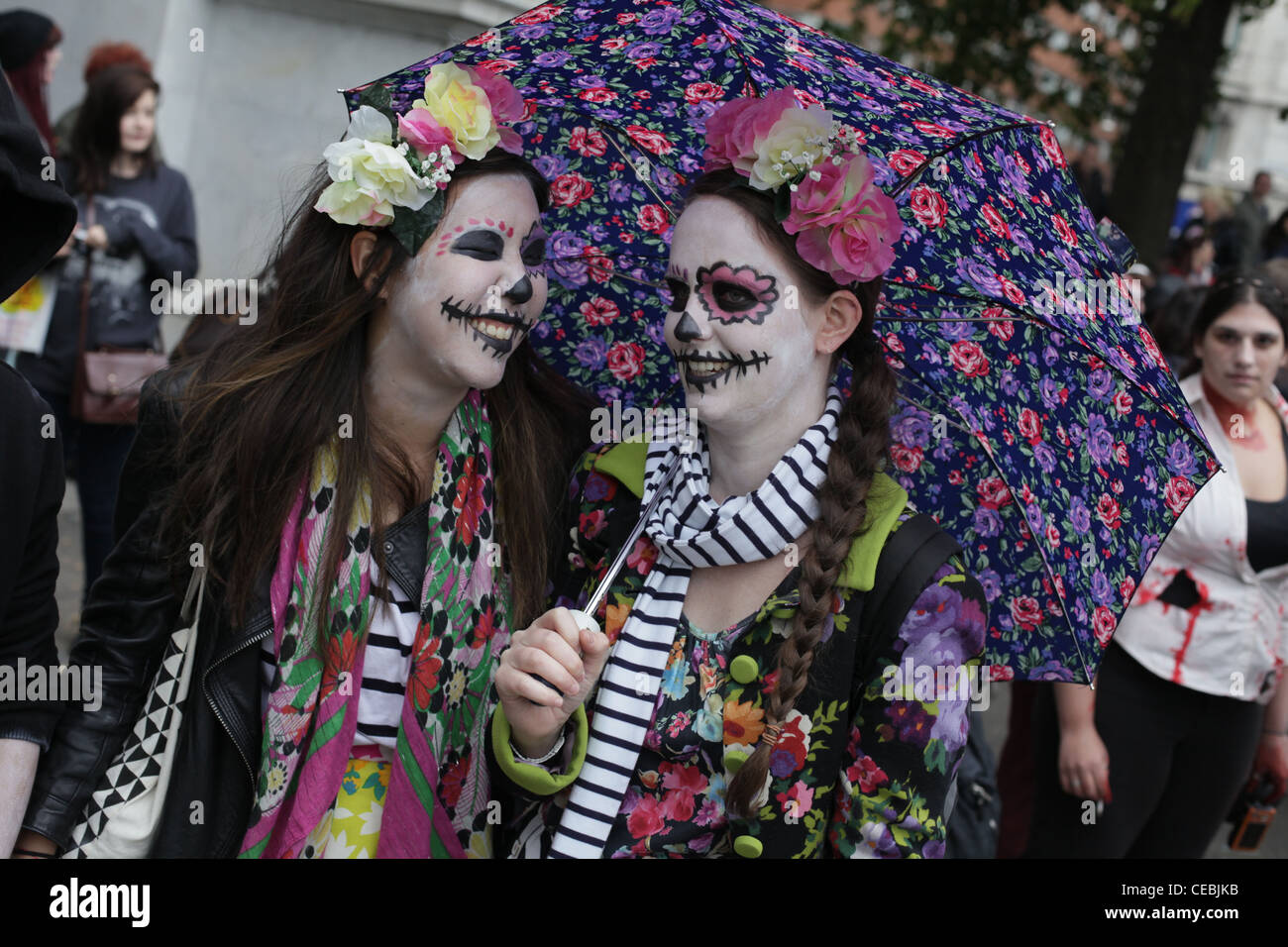 World Zombie Day, 8th October 2011, Hyde Park, London Stock Photo - Alamy
