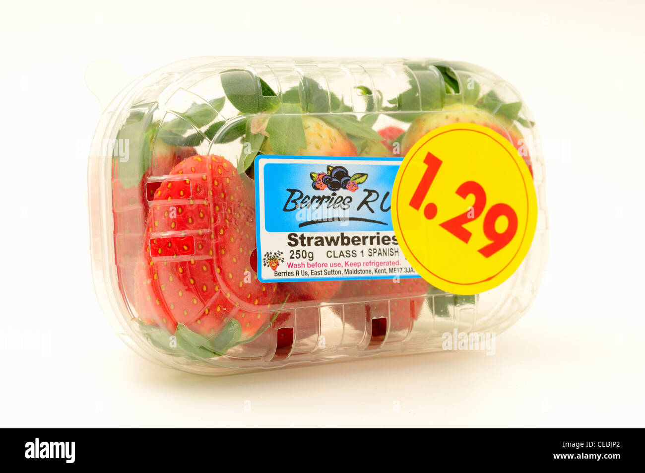 Spanish Strawberry's Stock Photo - Alamy