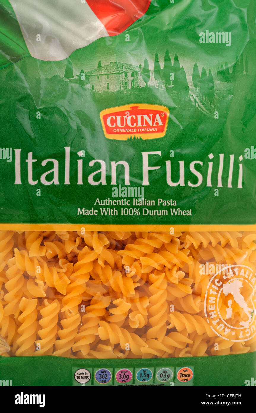 Fusilli cutout hi-res stock photography and images - Alamy