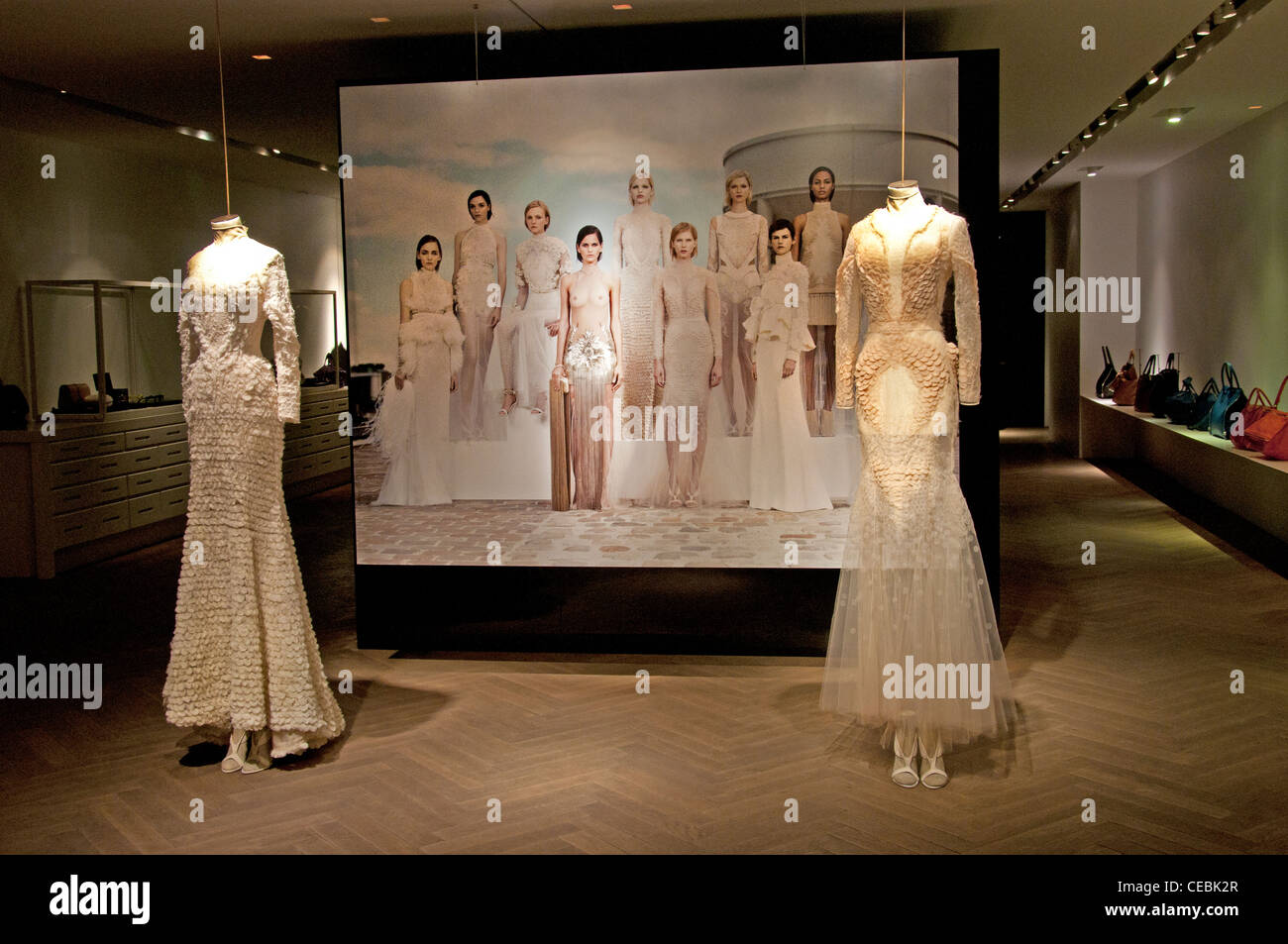 Givenchy Store Paris France fashion designer couturier Rue Faubourg ...