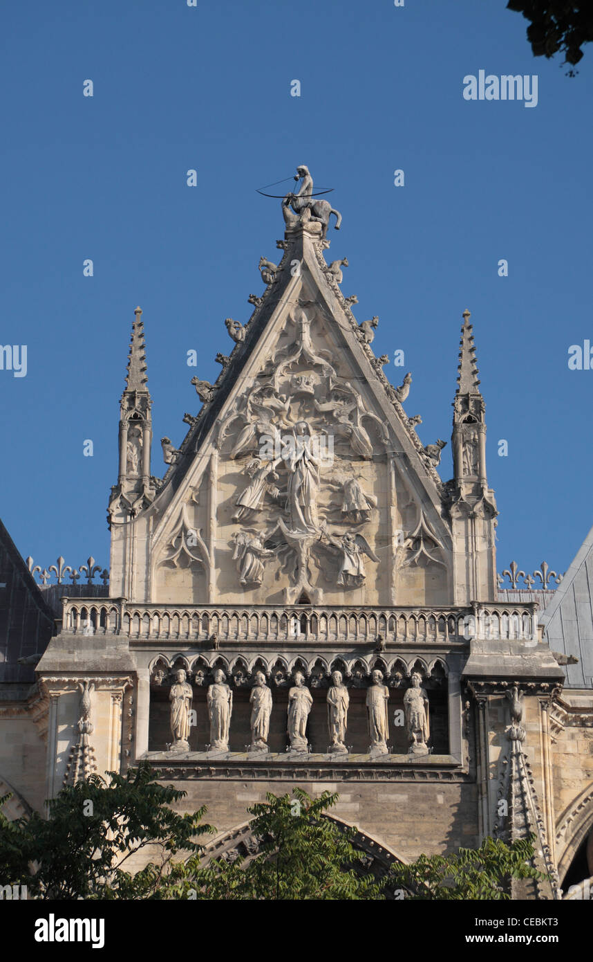 The Cathedrale Notre Dame, Reims, France. (Notre-Dame de Reims (Our ...
