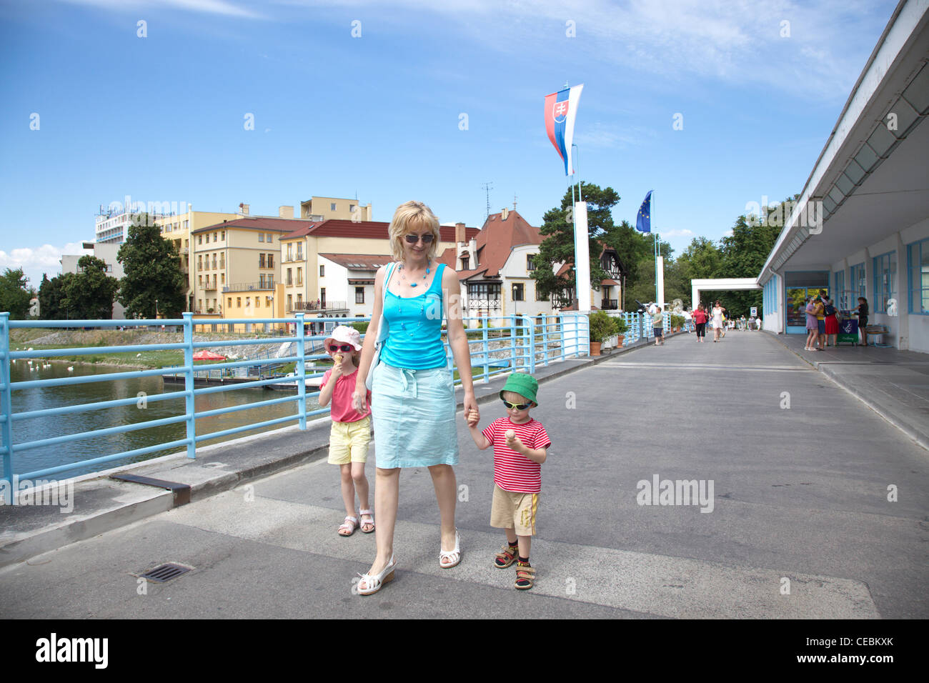 Bridge piestany hi-res stock photography and images - Alamy