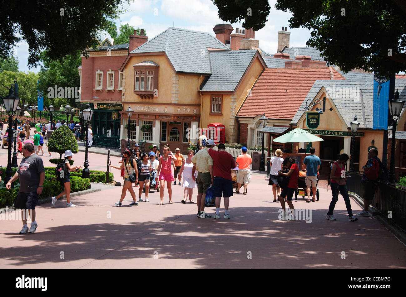 epcot world showcase Stock Photo - Alamy
